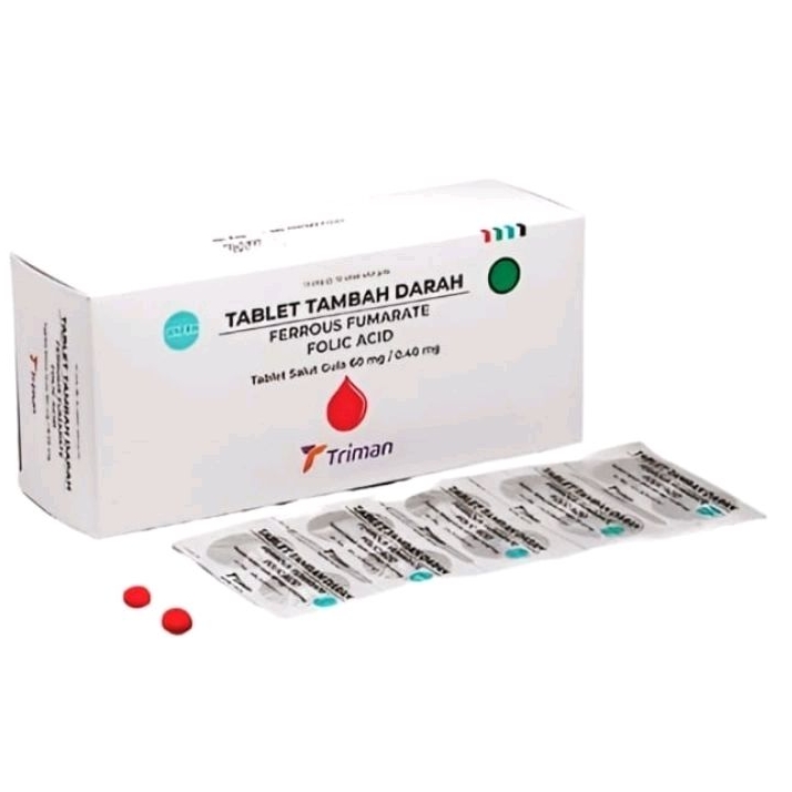 Jual TABLET TAMBAH-DARAH (100's /Dus) - TRIMAN | Shopee Indonesia