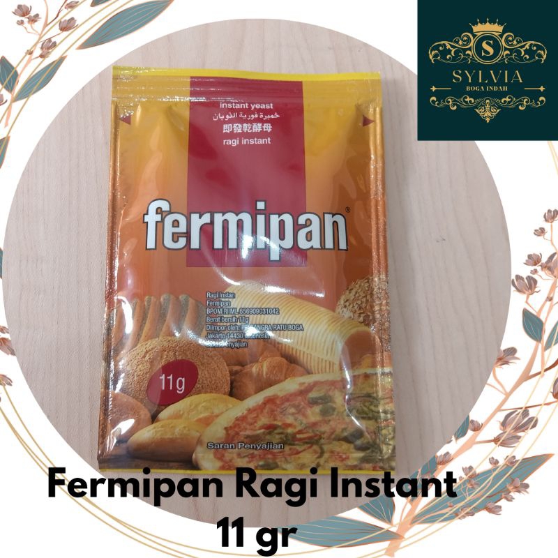 Jual ragi instant fermipan 11 gr, 4 x 11 gr | Shopee Indonesia