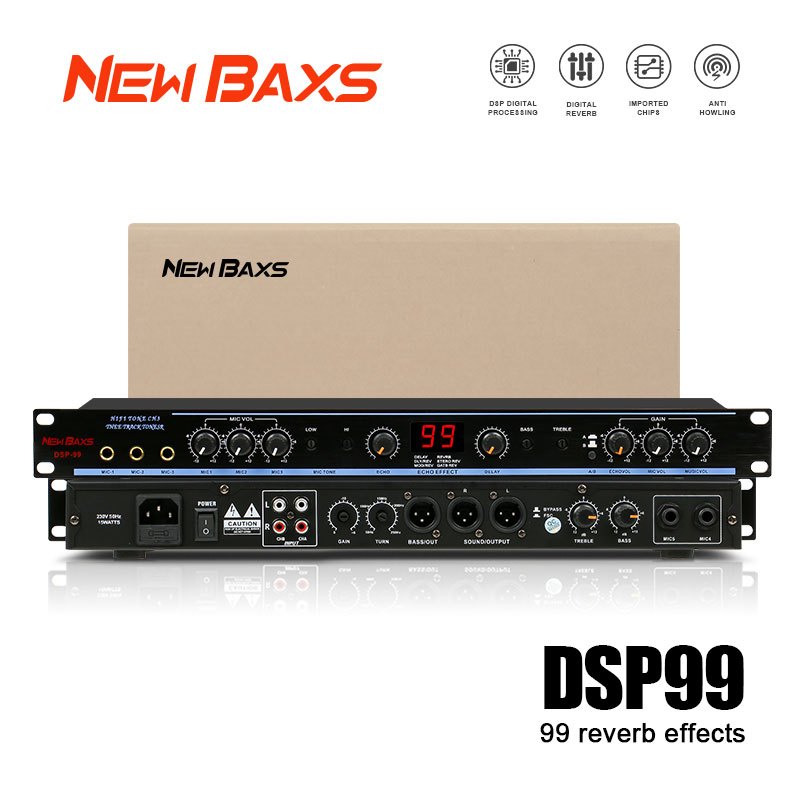 Jual NEW BAXS DSP-99 effect vocal Anti-howling device, digital effect ...