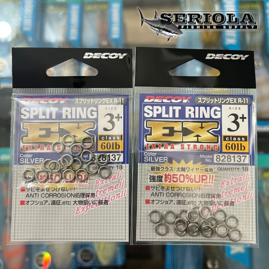 Jual DECOY SPLIT RING EX EXTRA STRONG R11 3+ MADE IN JAPAN | Shopee Indonesia