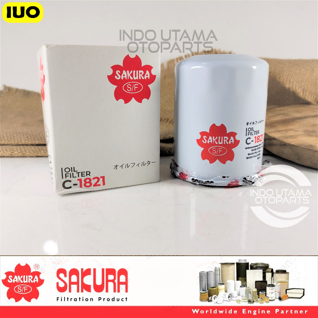 Jual Filter Oli HRV BRV Stream Brio Satya SAKURA C-1821 | Shopee Indonesia