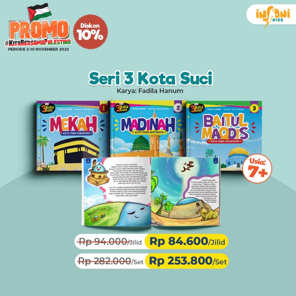 Jual [Ready Stock] Seri Kota Suci (Mekah, Madinah, Baitul Maqdis) | Shopee Indonesia