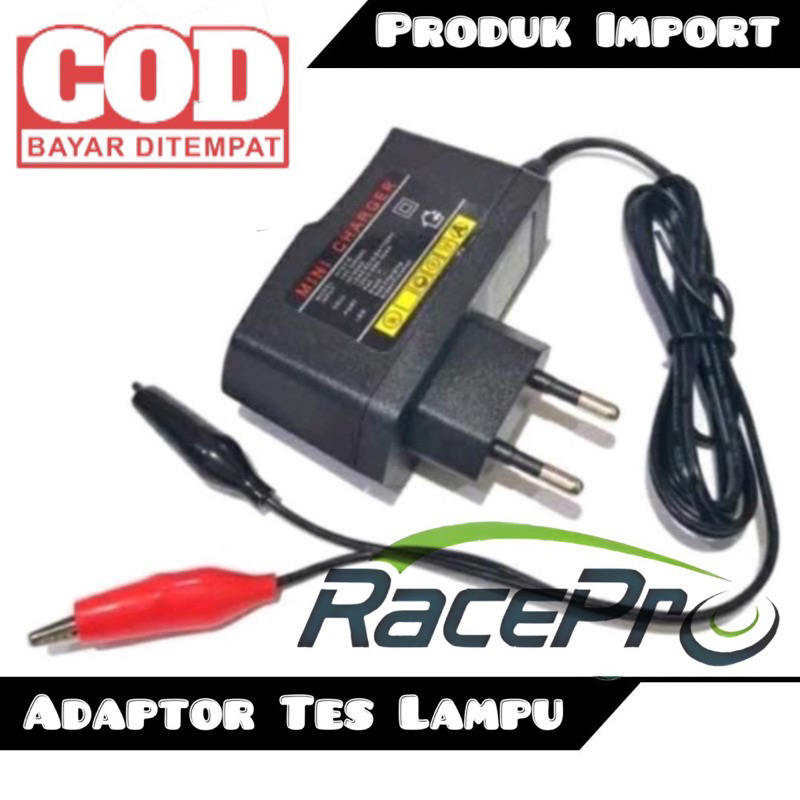 Jual Adaptor Mini Adaptor 12Volt / Adaptor Tester Lampu 12Volt Mini ...