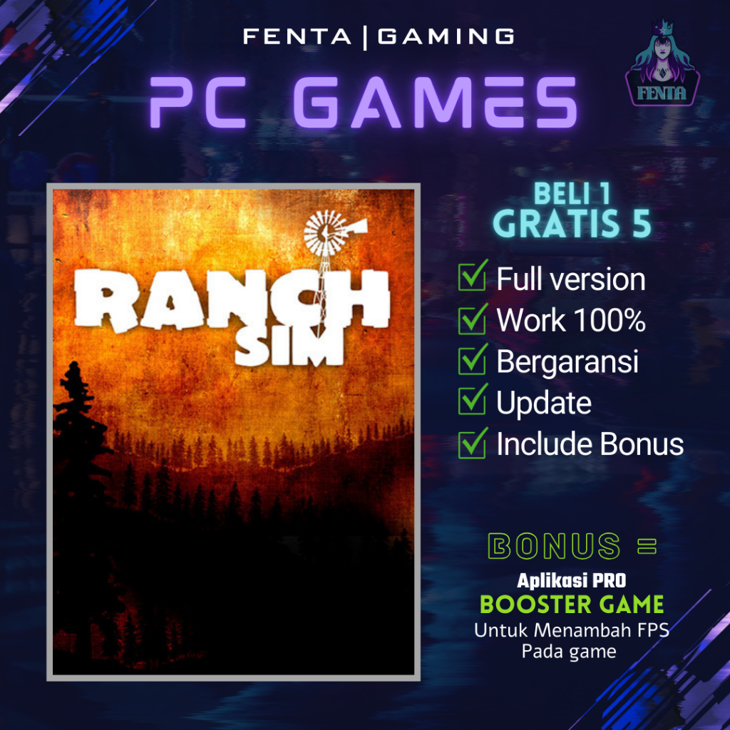 Jual RANCH SIMULATOR BUILD FARM HUNT - GAME PC - GAME LAPTOP | Shopee ...