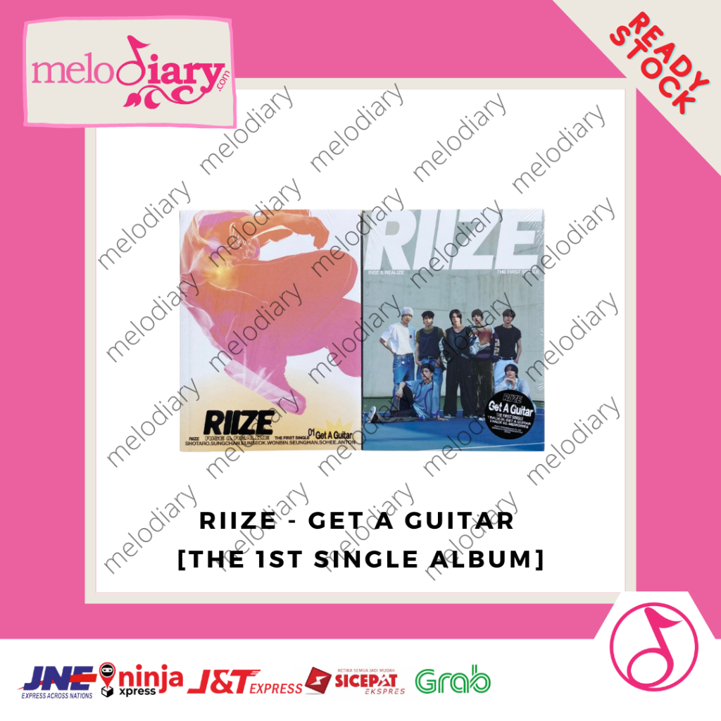 Jual RIIZE - Get A Guitar [The 1st Single Album] (Random Ver.) | Shopee Indonesia