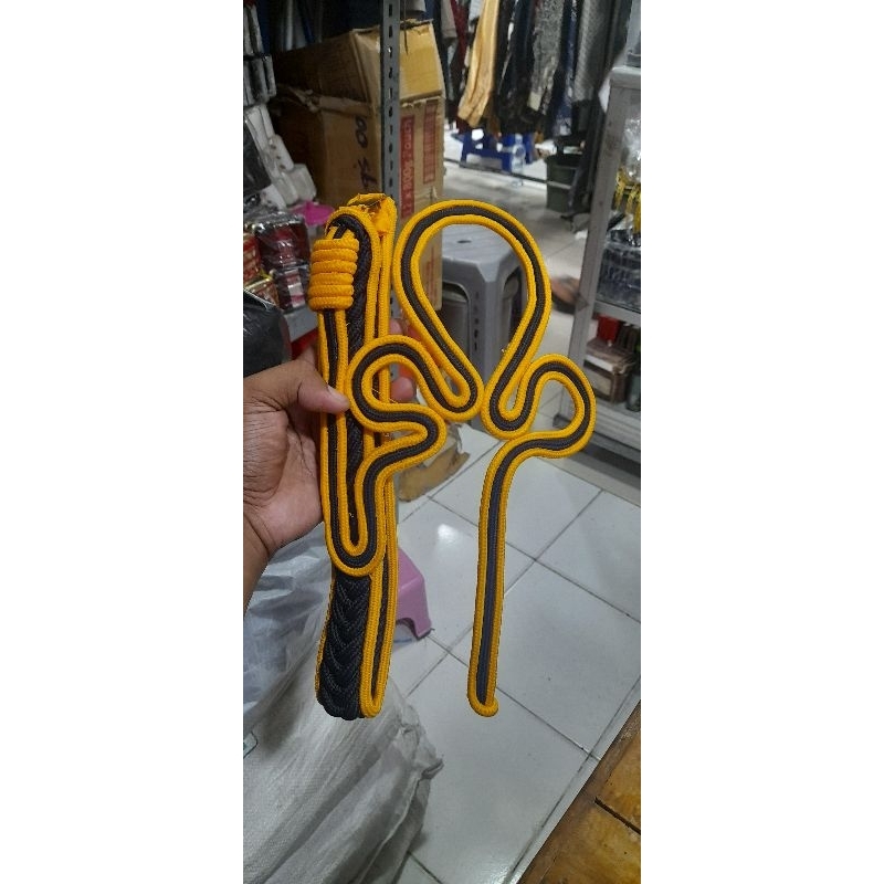 Jual talikur komando warna hitam list kuning variasi bisa request ...