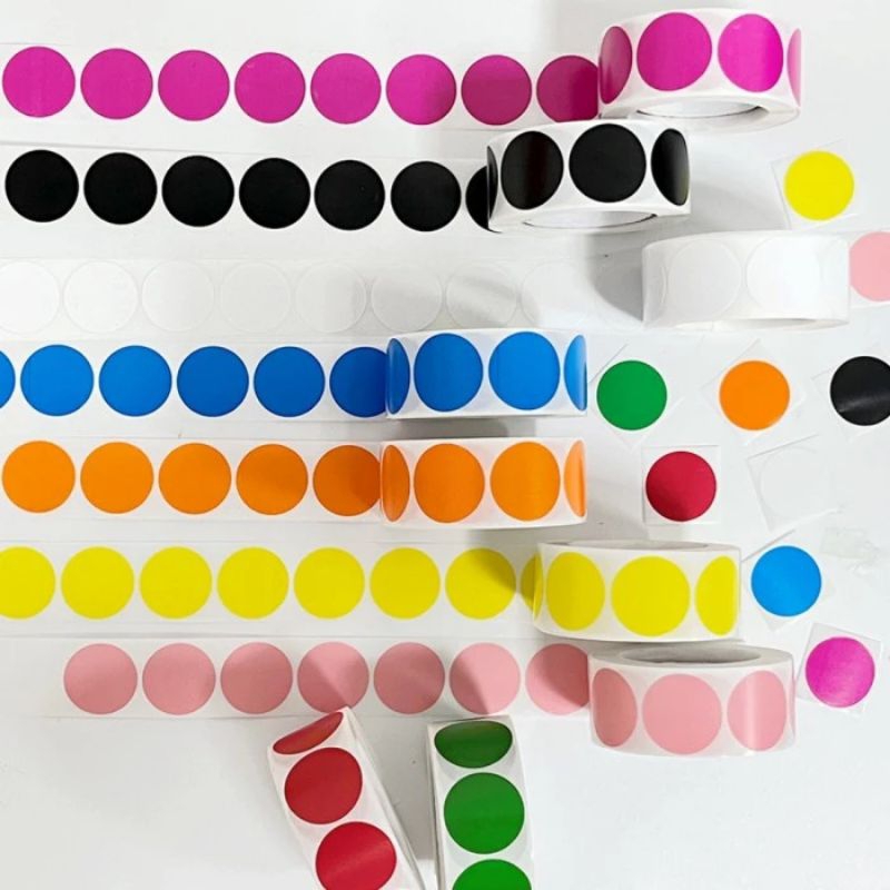 Jual 50 Pcs/500 Pcs - Stiker BULAT Stiker Dot Deco Stiker Hias | Shopee ...