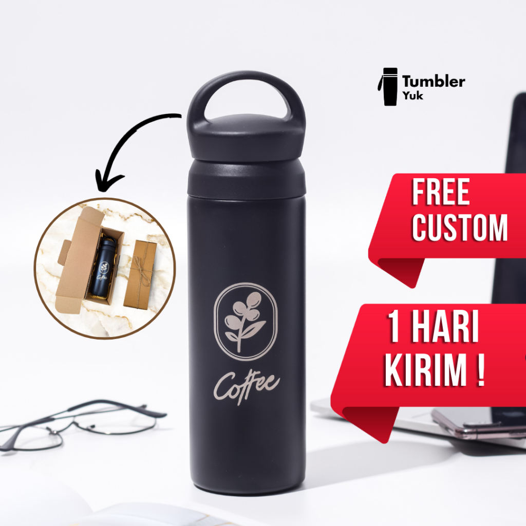 Jual Tumbler Custom Termos Travel Hook Japan Stainless Steel Tahan Air ...