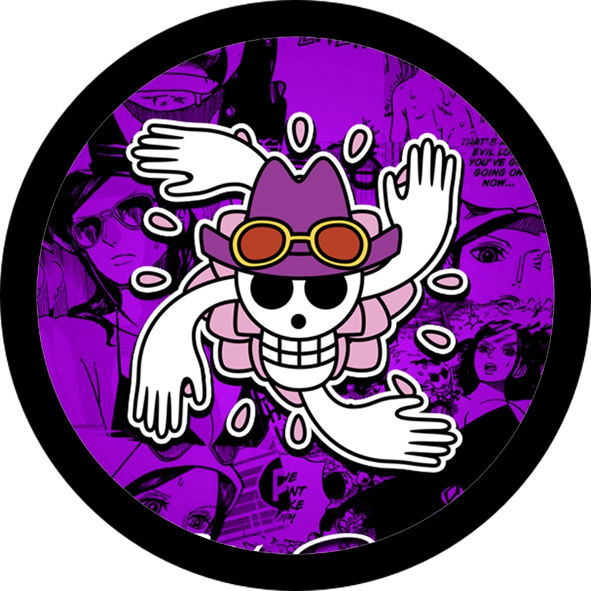 Jual GANCI ONE PIECE PIN JOLLY ROGER KEYCHAIN UKURAN 58 MM (HARGA 1 PCS ...