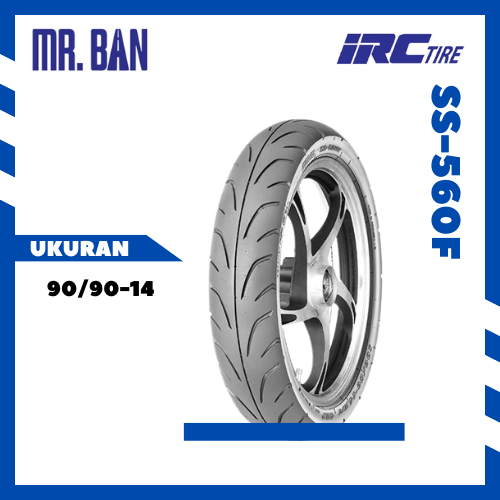 Jual BAN MOTOR RING 14 IRC SS-560F TUBLES 90/90-14 TL | Shopee Indonesia