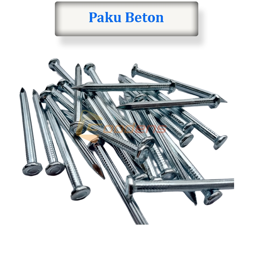 Jual CML Paku Beton Putih Galvanis Paku Dinding Ecer | Shopee Indonesia