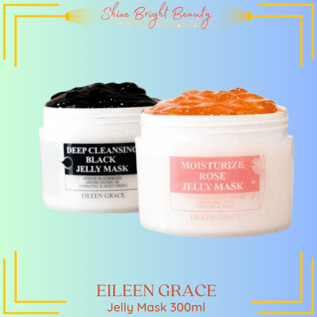 Jual EILEEN GRACE - Moisturize Rose Jelly Mask | Deep Cleansing Black ...