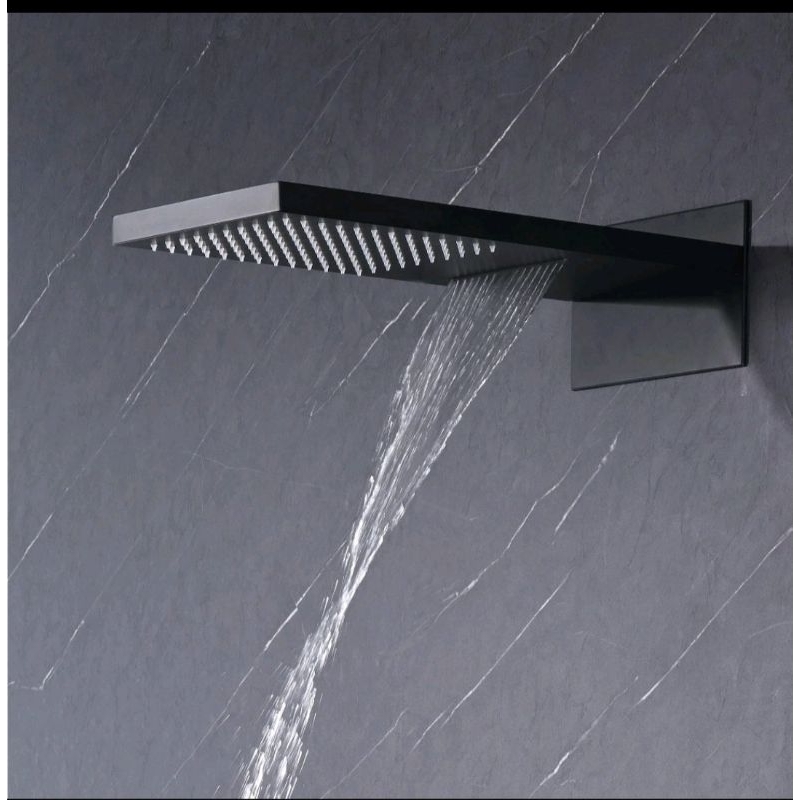 Jual Shower dinding set dengan kran+shower model minimalis, Shower ...