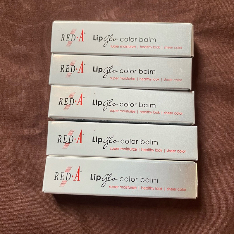 Jual [NEW] Red-A Lip Glo Color Balm 3 in 1 Lip Balm Lip Gloss Lipstick ...
