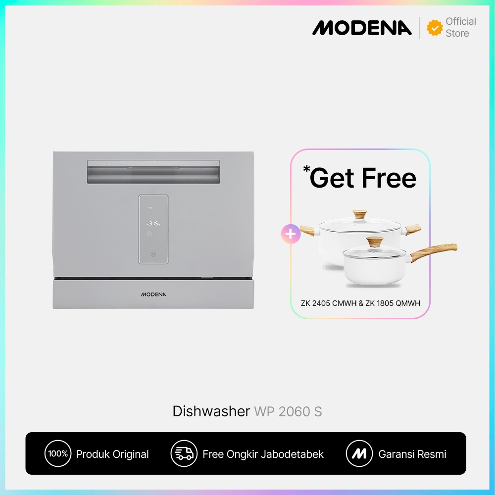 Jual MODENA Built-in Dishwasher - WP 2060 S | Shopee Indonesia
