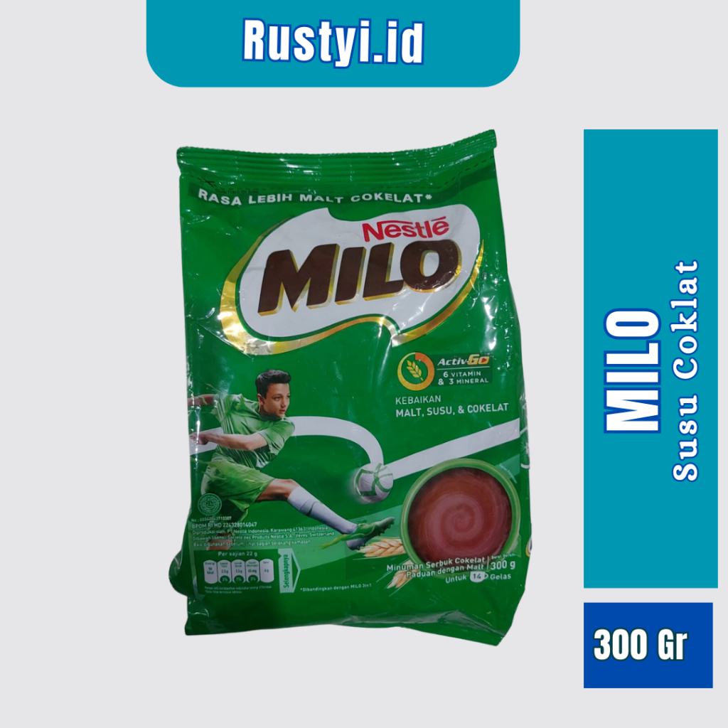 Jual MILO ACTIV-GO Susu Coklat Pouch 300g | Shopee Indonesia