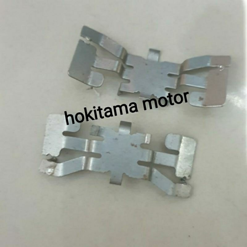 Jual PLAT discpad kampas rem SPRING kaliper DEPAN CRF 150 CRF150 TRAIL | Shopee Indonesia