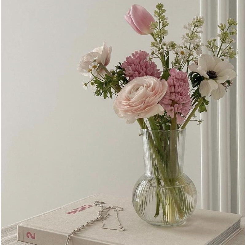 Jual TEMARUMA DEIJI - VAS BUNGA KOREAN AESTHETIC VASE PINTEREST / POT ...