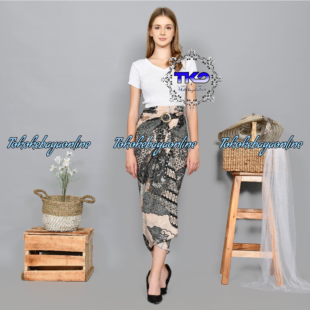 Jual ROK LILIT BATIK WANITA/ROK BAWAHAN KEBAYA/ROK LILIT BATIK/ELVI ...