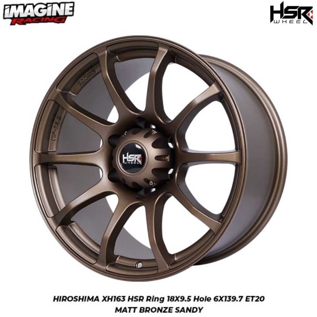 Jual Velg mobil pajero triton terano ilux double fortuner ring 18 pcd 6x139,7 hsr hiroshima ...