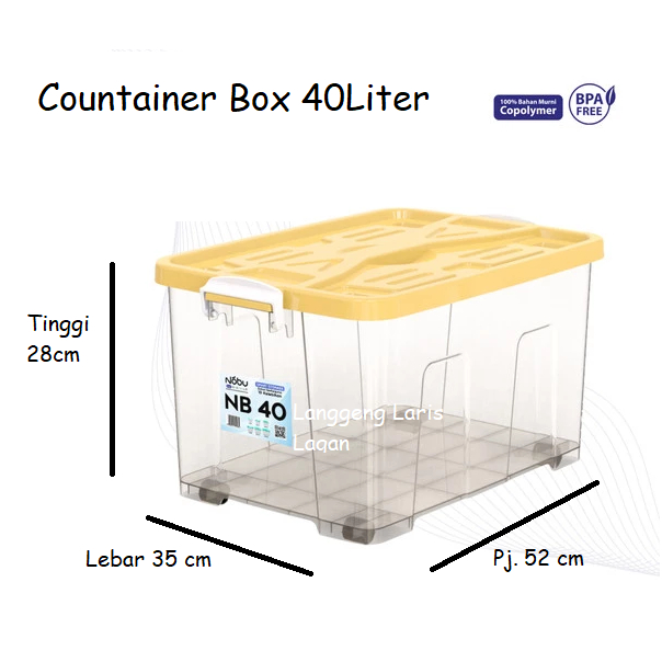 Jual Countainer Box CB 40L Ready | Shopee Indonesia