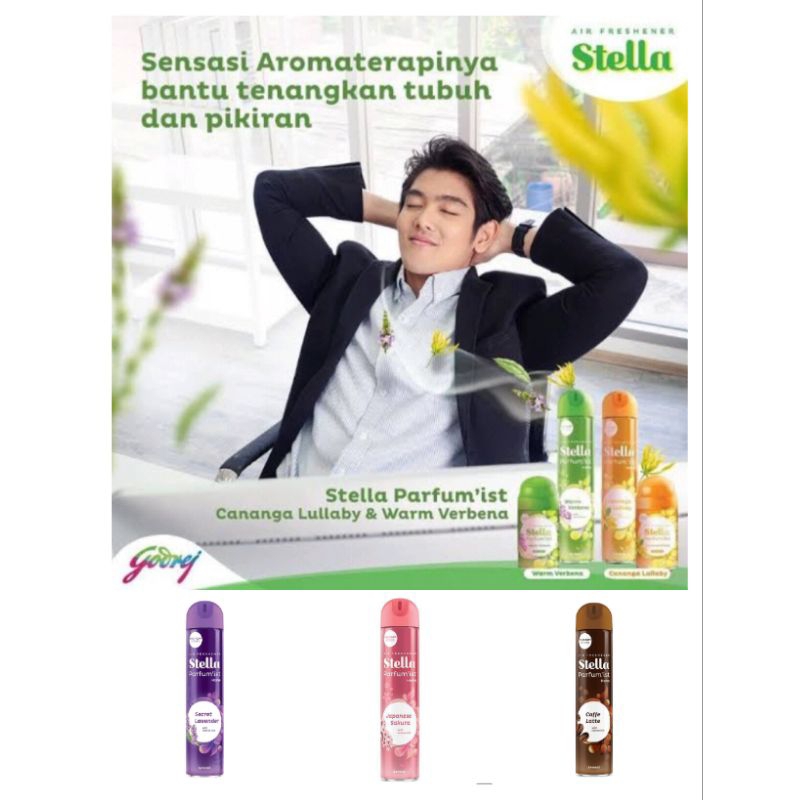 Jual Stella / Stella Air Freshener Aerosol Japanese Sakura/lavender ...