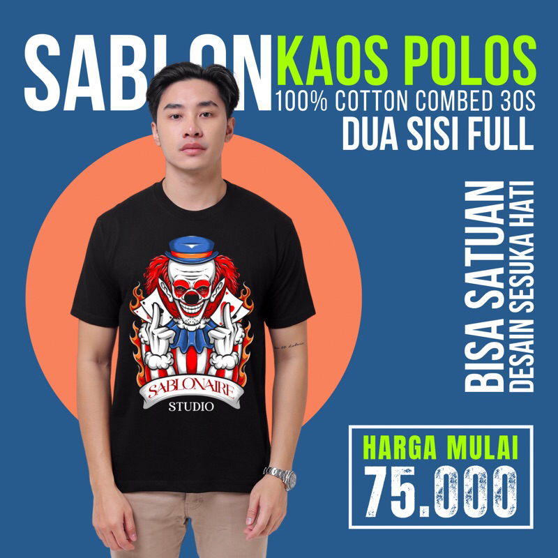 Jual Sablonaire - Sablon Kaos Satuan Desain Suka-suka / Custom Sablon ...