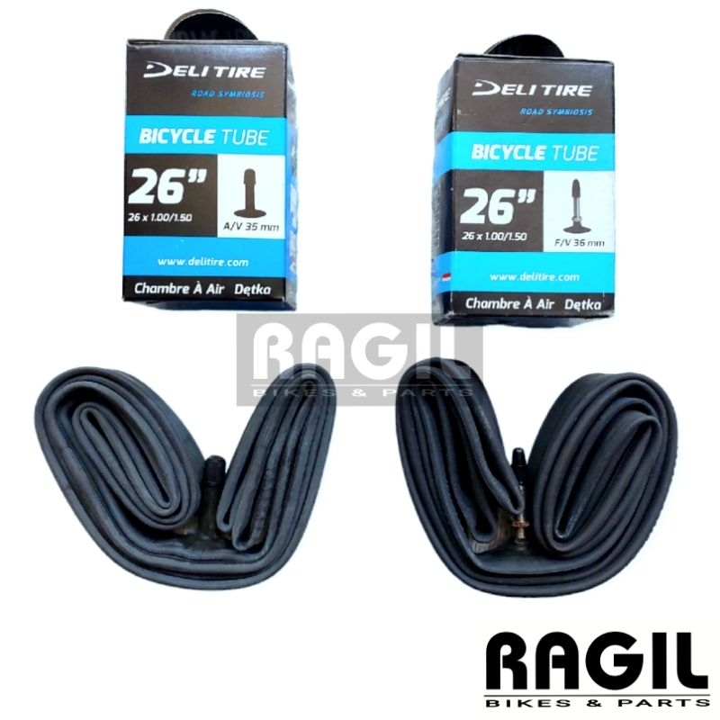 Jual BAN DALAM SEPEDA 26 x 1.00 1.15 1.25 1.38 1.50 26x1.00 26x1.15 26x1.25 26x1.50 DELI TIRE ...