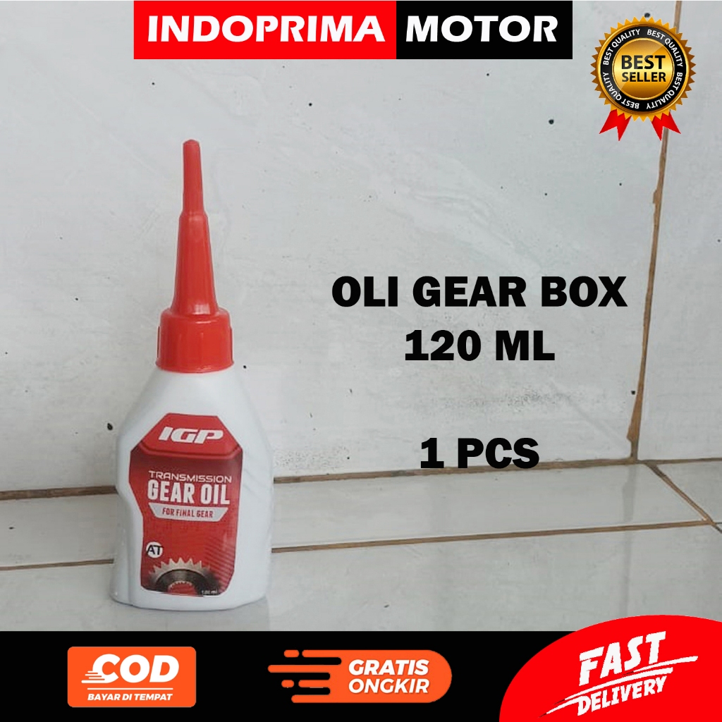 Jual IGP oli gear box. oli garden 120 ml untuk motor beat. vario. mio ...