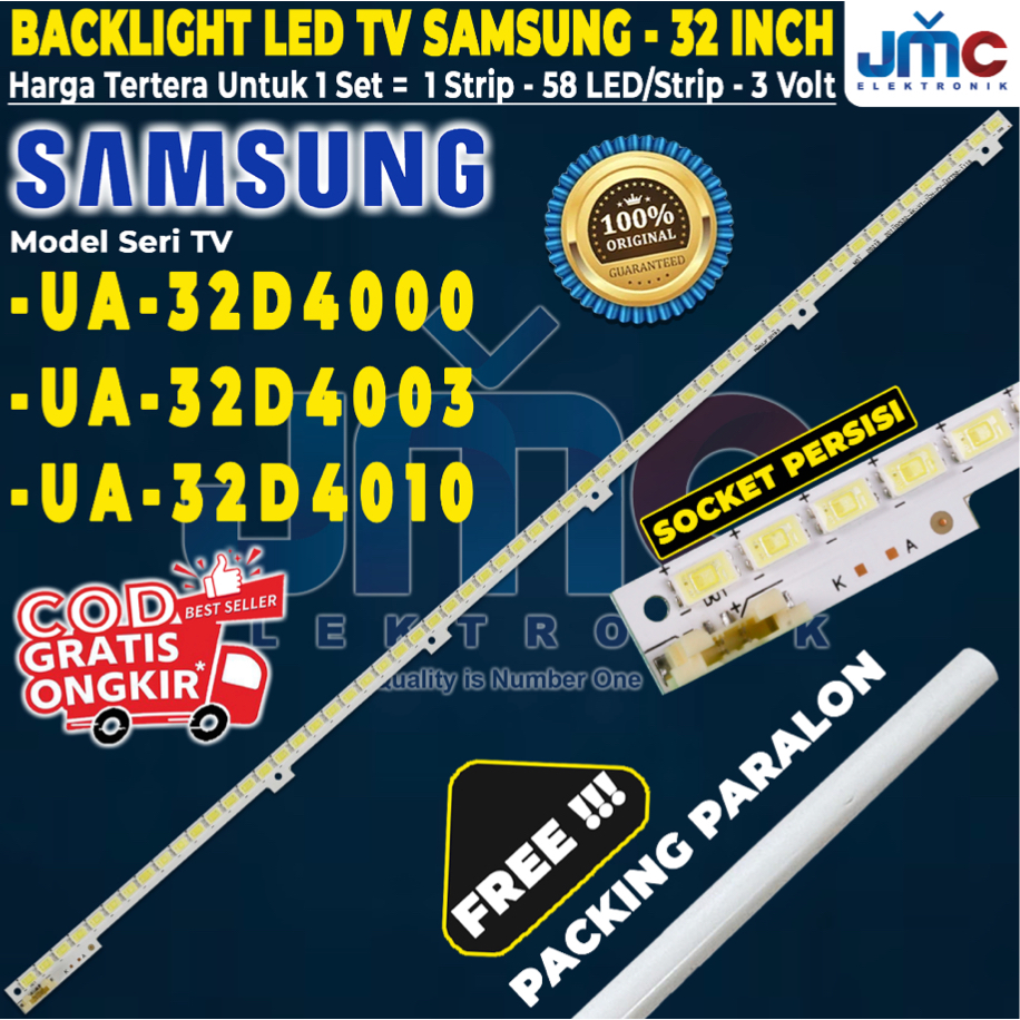 Jual BACKLIGHT TV LED SAMSUNG 32 INCH UA32D4000 UA32D4003 UA32D4010 ...