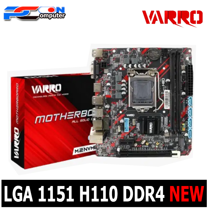 Jual Motherboard H110 Socket LGA 1151 DDR4/ Mainboard VARRO NEW ...