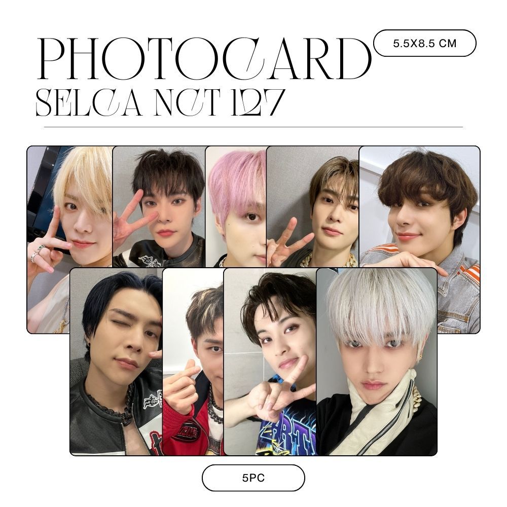Jual PHOTOCARD NCT 127 SELCA 2BAD (ISI 5 PCS) TANDA TANGAN TTD KPOP ...