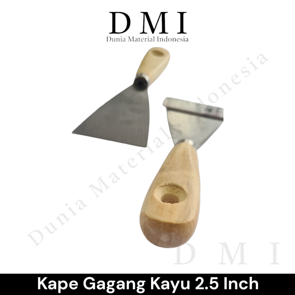 Jual Kape Gagang Kayu 2.5 Inch | Kape Besi Scrapper | Scrap | Kapi ...