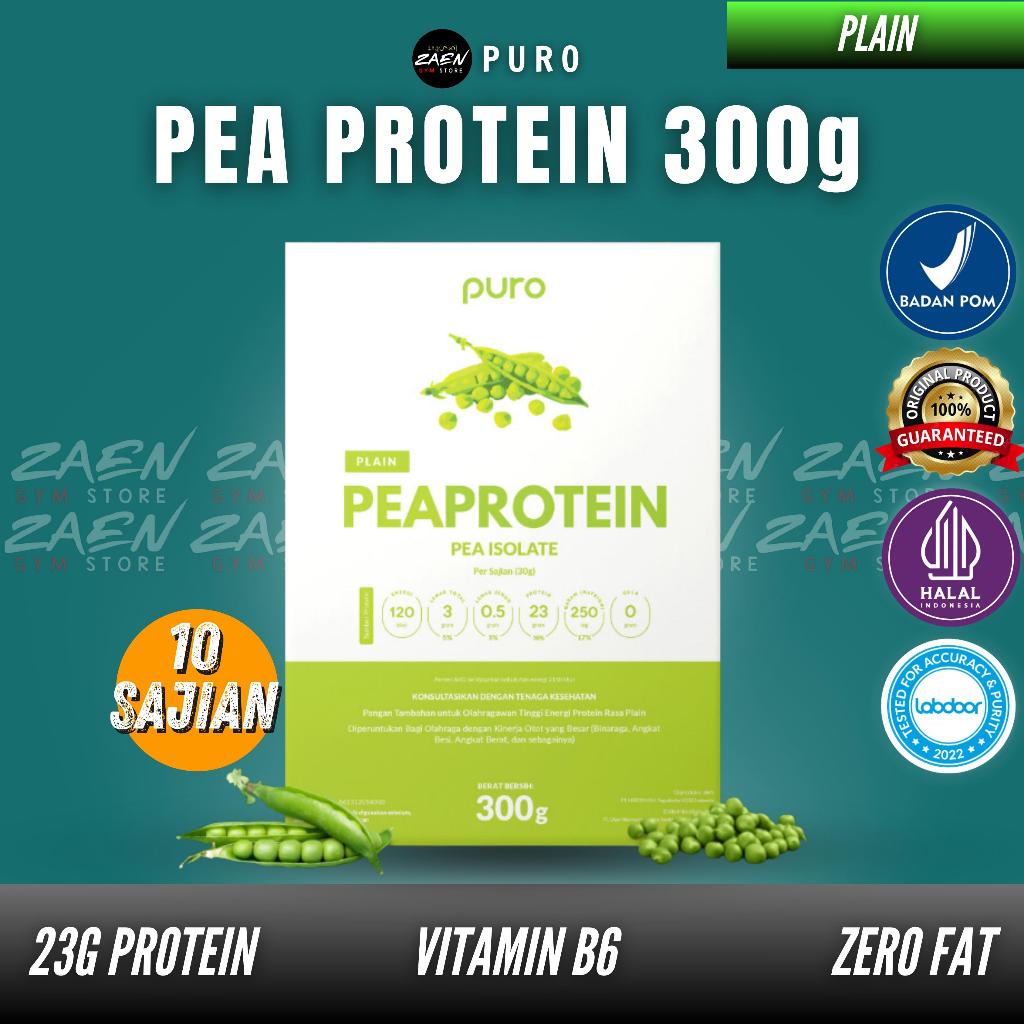 Jual Puro Pea Protein 300 Gram Whey Protein Pea | Shopee Indonesia