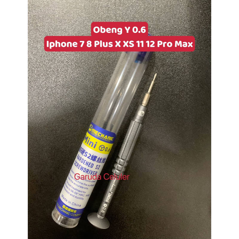 Jual Obeng Magnetic Iphone 7 8 Plus X XS 11 Pro Max Model Y | Shopee ...