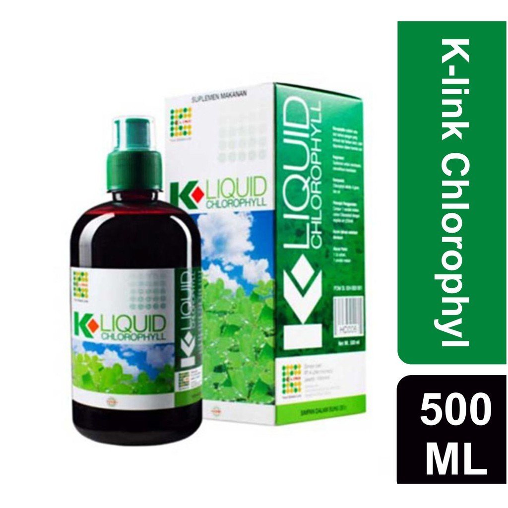 Jual K-LIQUID CHLOROPHYLL KLOROFIL KLINK 500ML ORIGINAL KLINK LIQUID ...