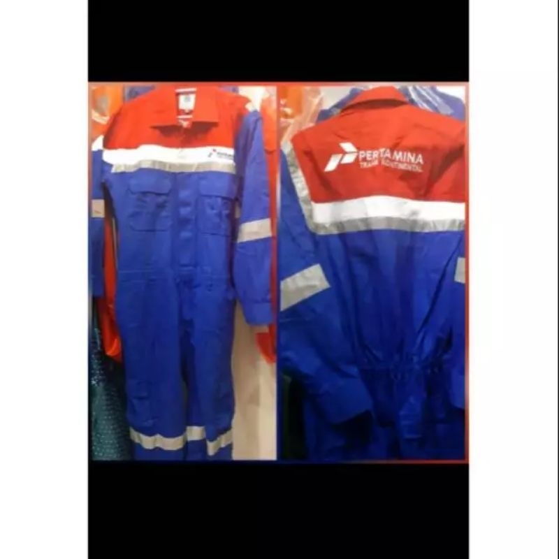 Jual Coverall Pertamina GAPURA SCOOTLITE 3M 100%Original PERTAMINA ...