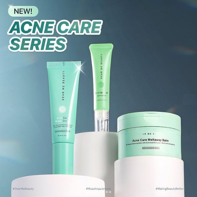 Jual Dear Me Beauty Acne Series | Acne Care Water Cream - Acne Spot Gel ...