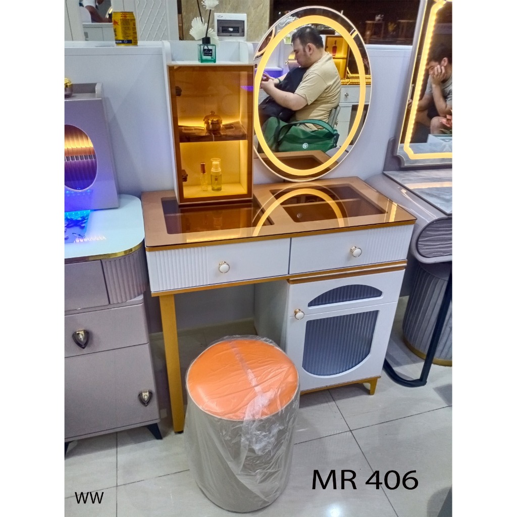 Jual Meja Rias LED Touchscreen 406 | Shopee Indonesia