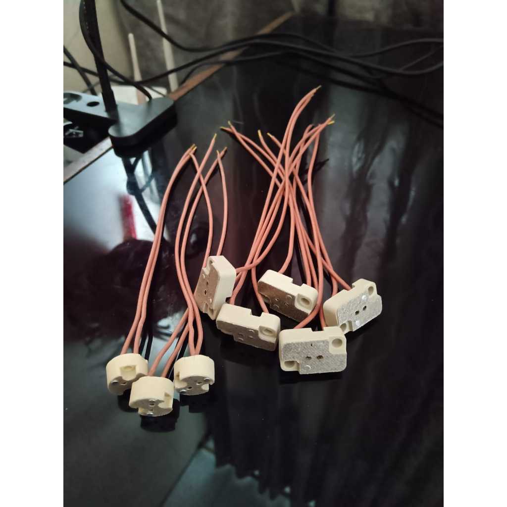 Jual Fitting Lampu Halogen Italy Bulat dan Segi | Shopee Indonesia