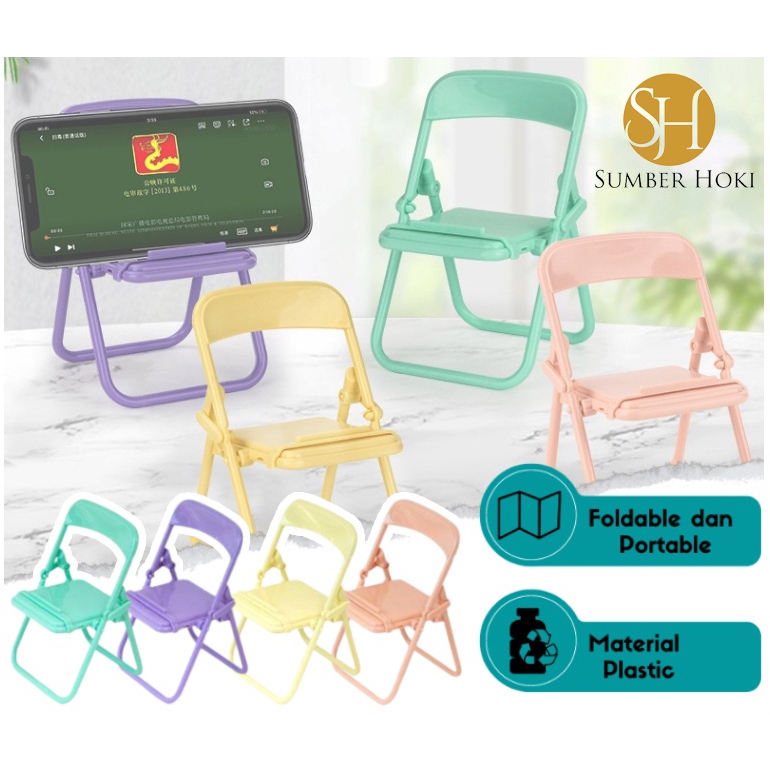 Jual Holder Hp Model Bangku Kursi Lipat / Universal Dudukan Penyangga ...