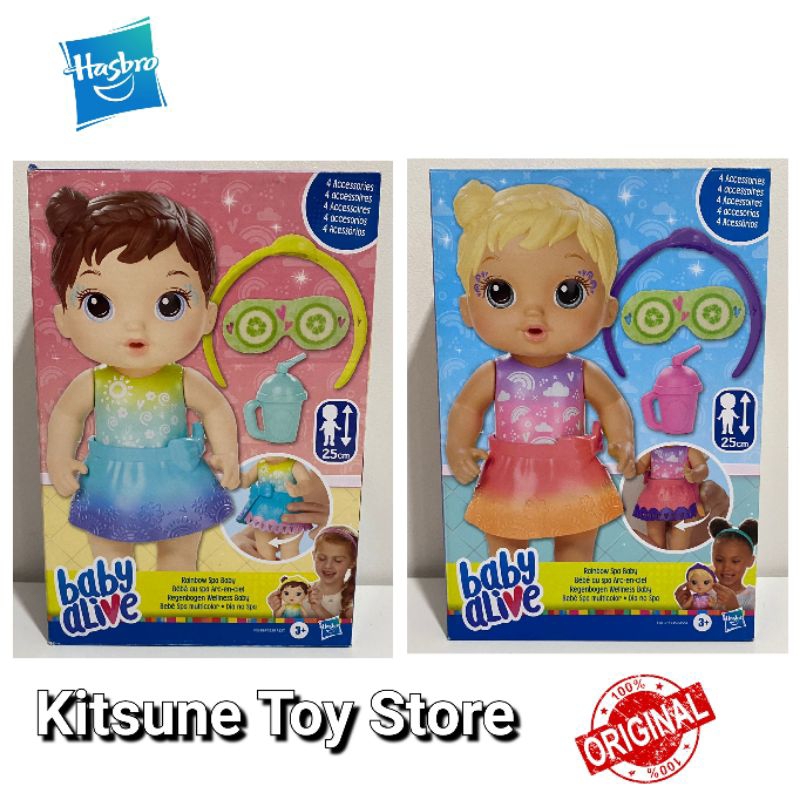 Jual Baby Alive Rainbow Spa Doll F5618 F5350 Original - Boneka Anak ...