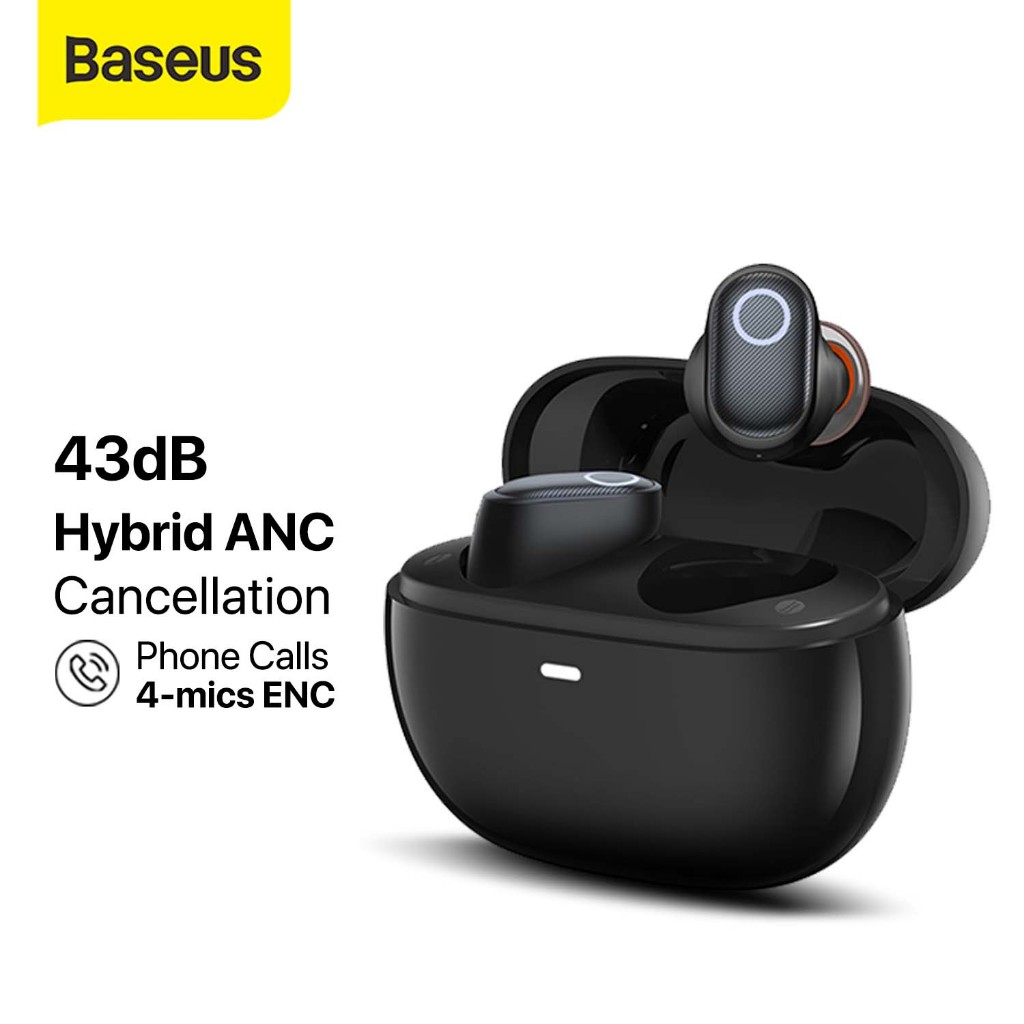 Jual Baseus Bowie WM05 True Wireless Bluetooth Earphone Earbuds TWS ANC ...