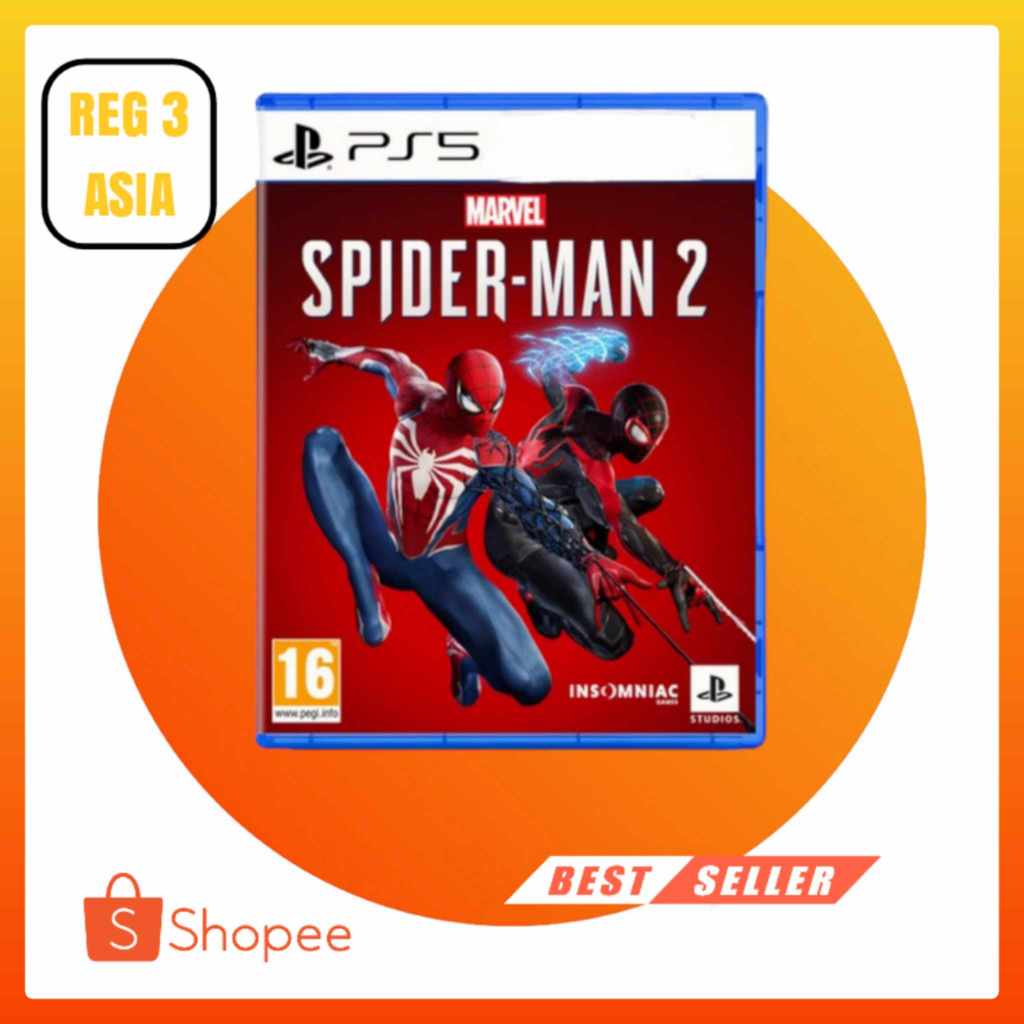 Jual PS5 Marvel Spiderman 2 / Kaset CD BD PS 5 Marvels Spiderman 2 ...