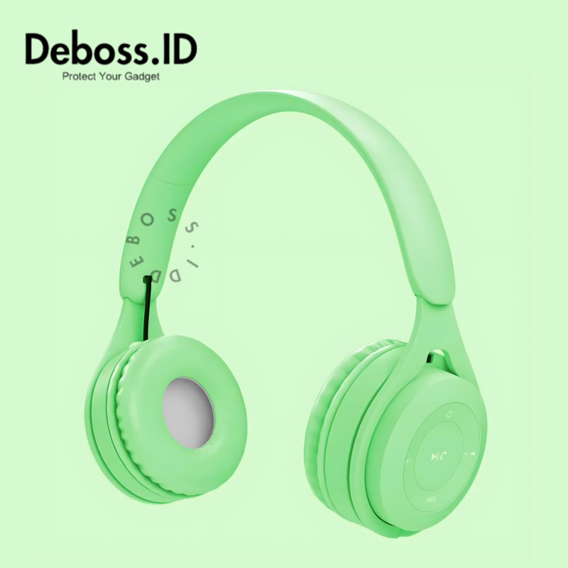 Jual Deboss-Y08 HEADPHONE BLUETOOTH HEADSET WIRELESS MACARON Y08 STEREO ...