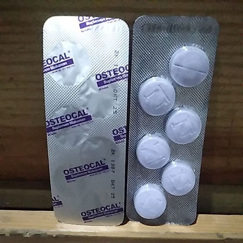 Jual Osteocal tablet kunyah rasa anggur isi 6 biji | Shopee Indonesia