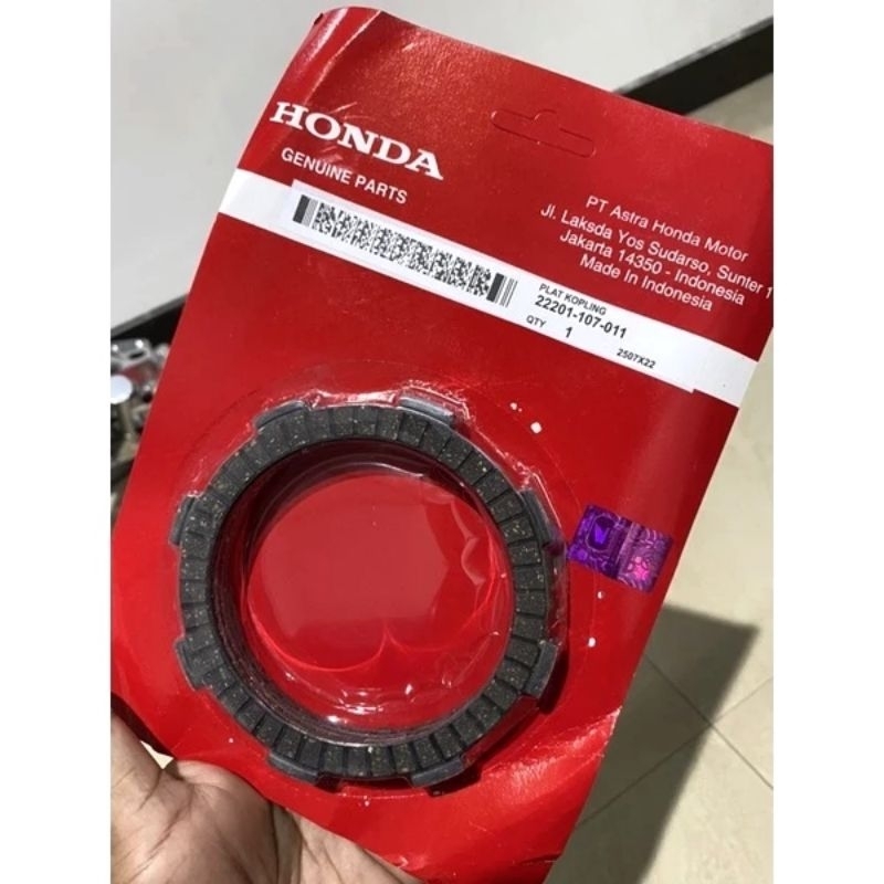 Jual Kampas Kopling Plat Kopling GL Pro GL Max Tiger Megapro GL 100 CB 100 (isi 5 plat) | Shopee ...
