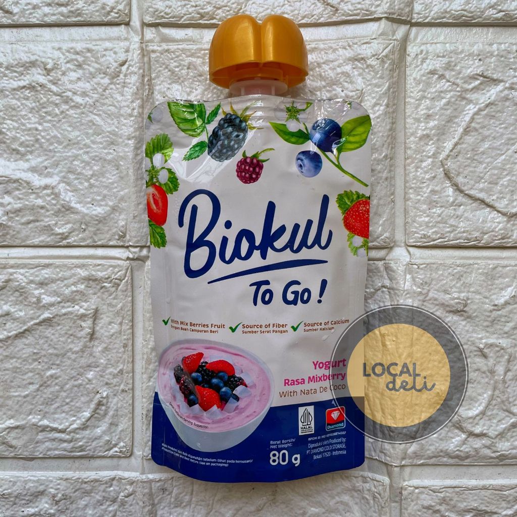 Jual Biokul Yoghurt To Go 80ml / Yoghurt Biokul To Go / Yogurt Biokul ...