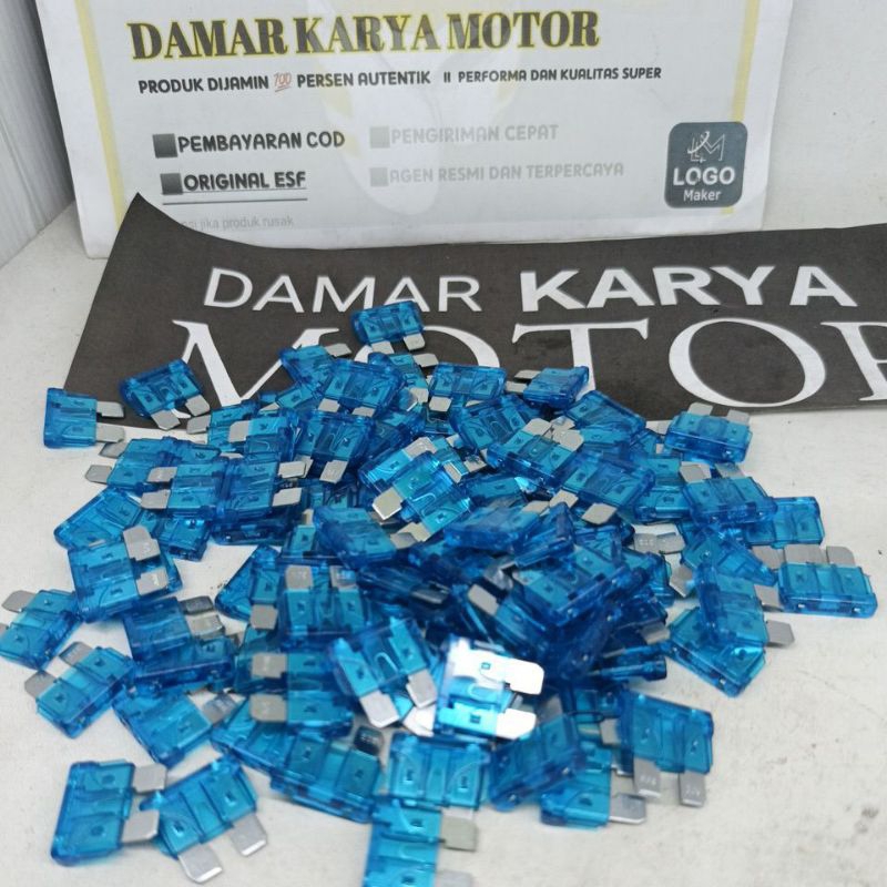 Jual FUSE / SIKRING TANCAP TIPE BESAR 15 AMPERE OEM ORIGINAL | Shopee ...