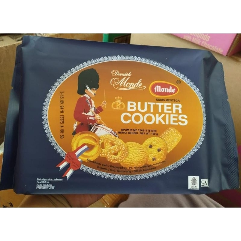 Jual MONDE BUTTER COOKIES | Shopee Indonesia